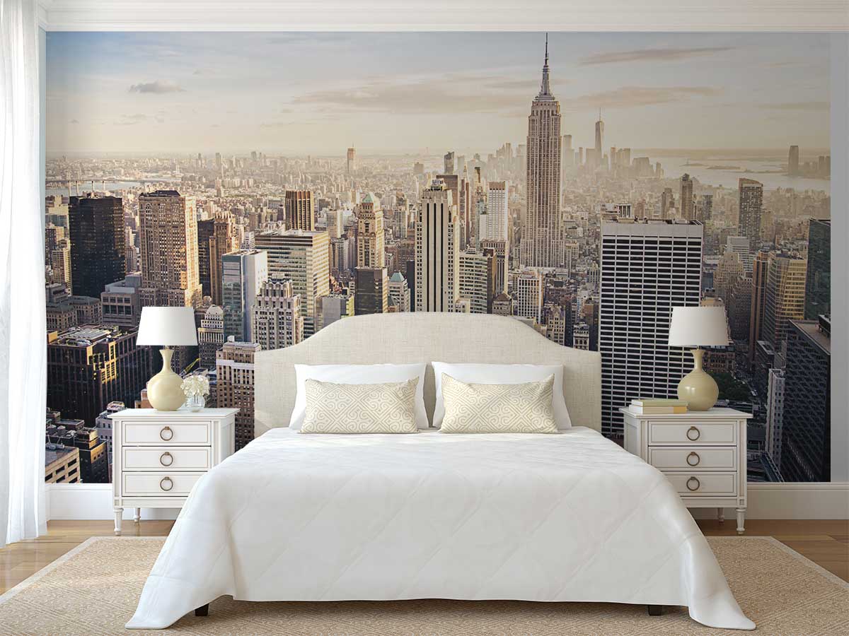 Fotobehang Stad: Fotobehang Manhattan